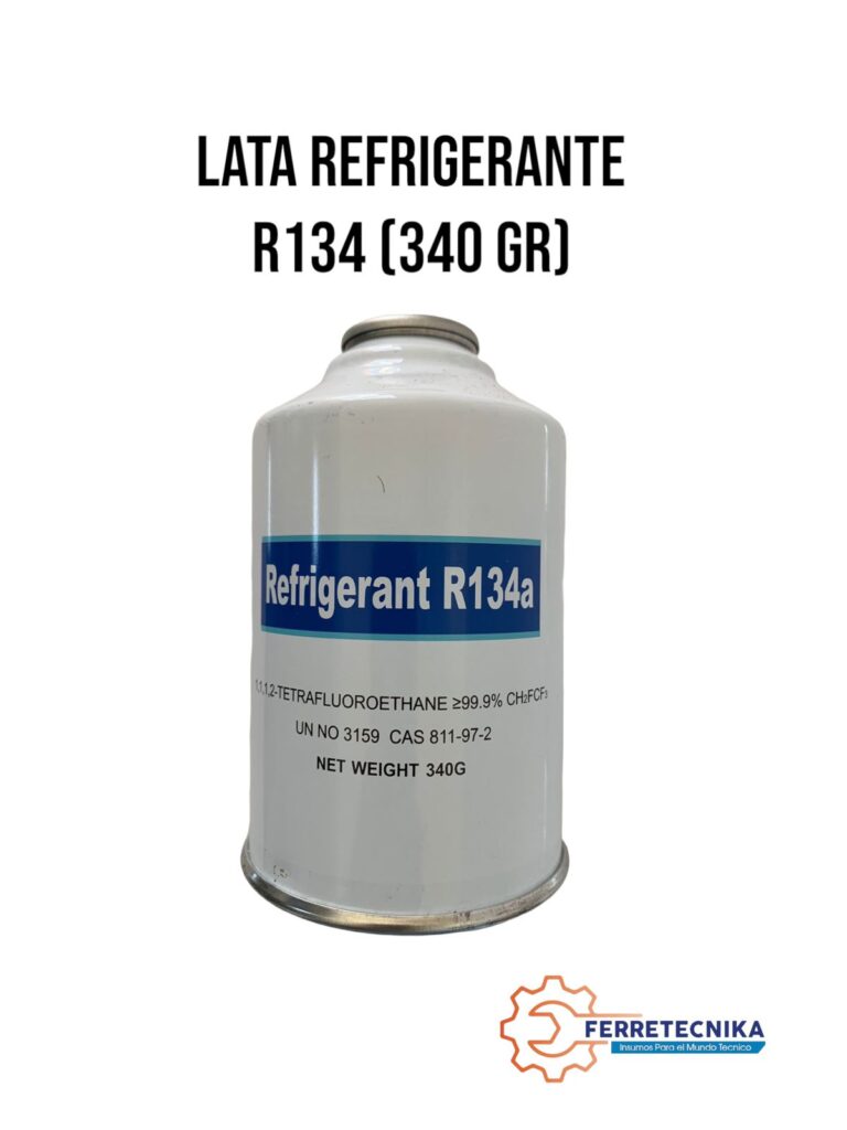Lata Gas Refrigerante R134A 340 grs. - Ferretecnika